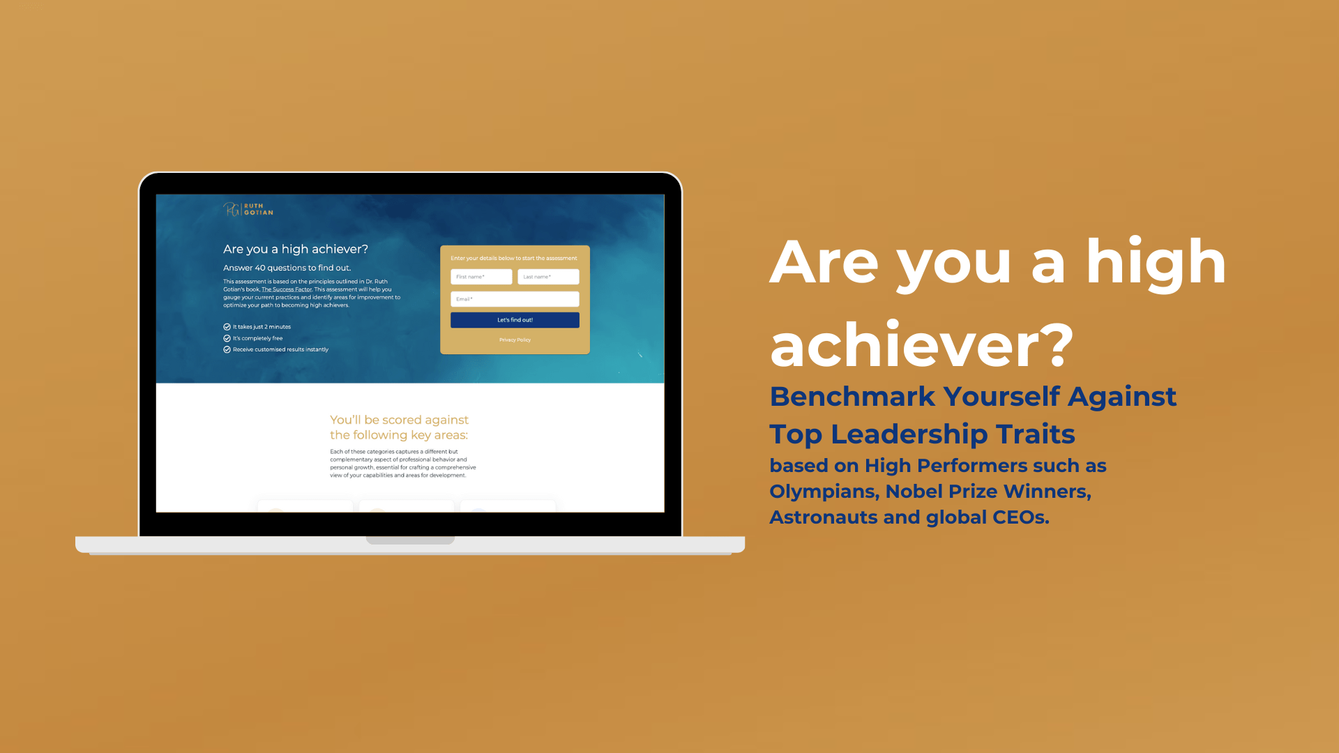 High Achiever Optimization Assessment - Dr. Ruth Gotian